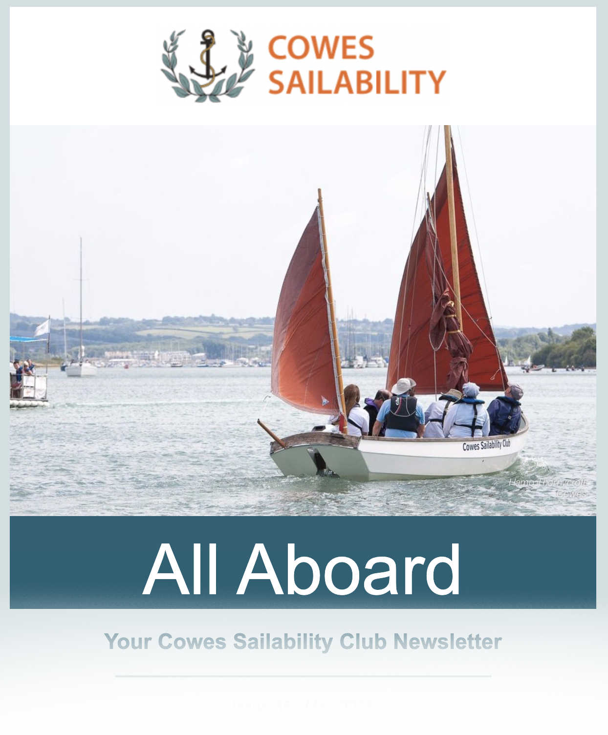 Keep Up To Date With The Latest News From Cowes Sailability